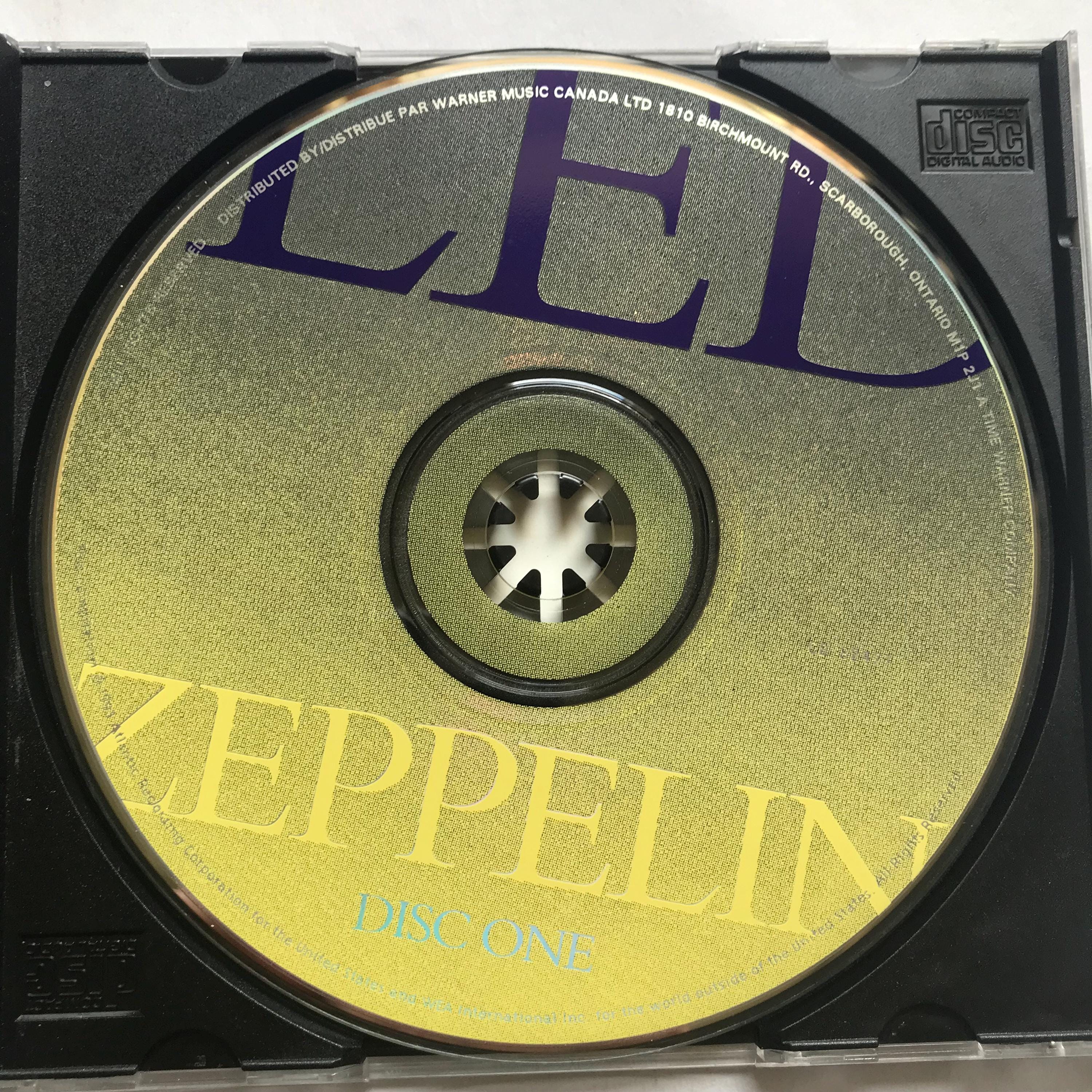 Led Zeppelin Boxed Set 2 CD 2-disc Collection Retro 70s British Hard ...