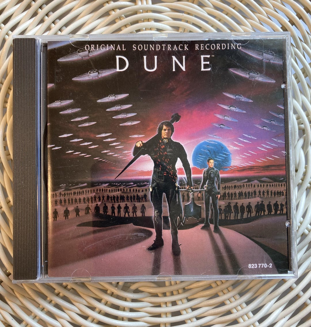 Dune Original Soundtrack CD Retro 1984 80s Cult Film Toto - Etsy