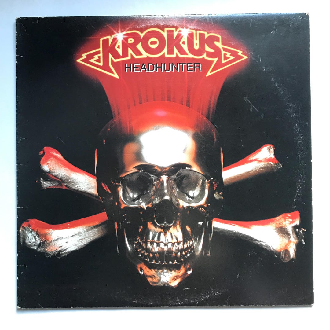 Krokus - Headhunter LP Record 80s Hard Rock Hair Metal Glam Vinyl - Etsy