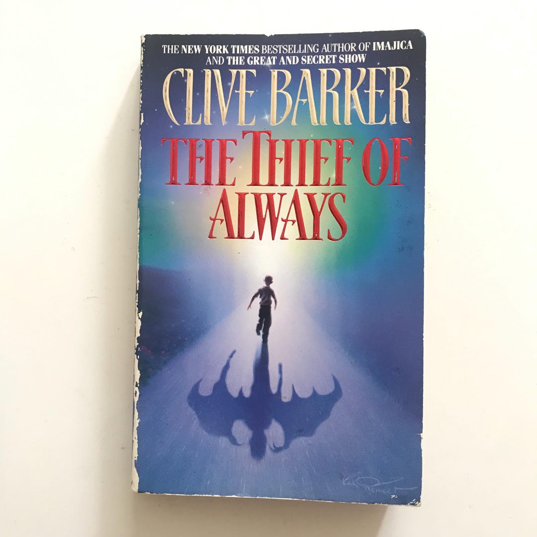 Vintage Clive Barker - the Thief of Always Paperback 90s Fantasy ...