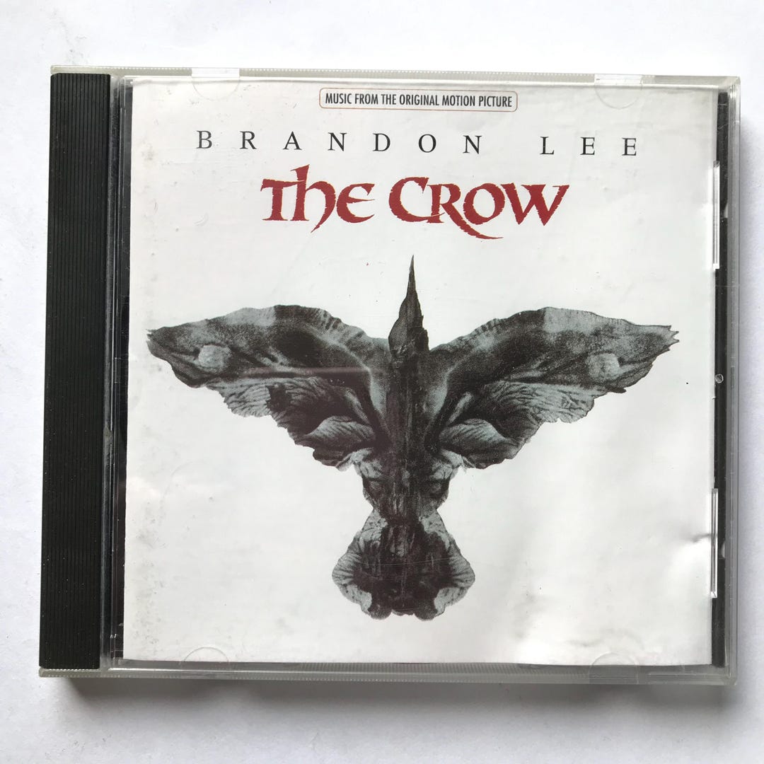 The Crow - Soundtrack CD 1994 Retro 90s Horror Thriller Movie ...