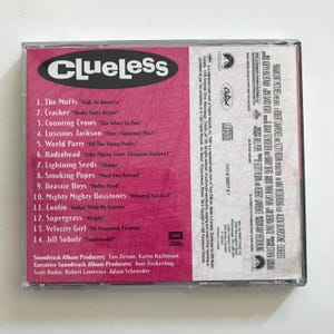 Vintage Clueless Original Soundtrack CD 1995 Alicia Silverstone 90s ...
