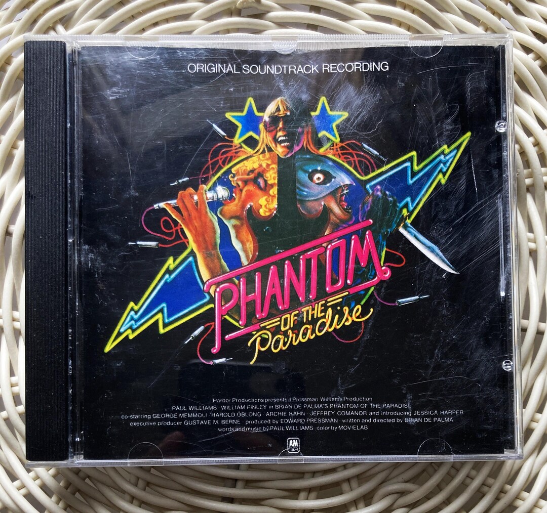 Phantom of the Paradise Original Soundtrack CD 70s Glam Rock Opera Cult ...