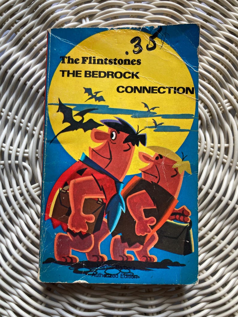The Flintstones - the Bedrock Connection Paperback Retro 70s Kids Novel ...