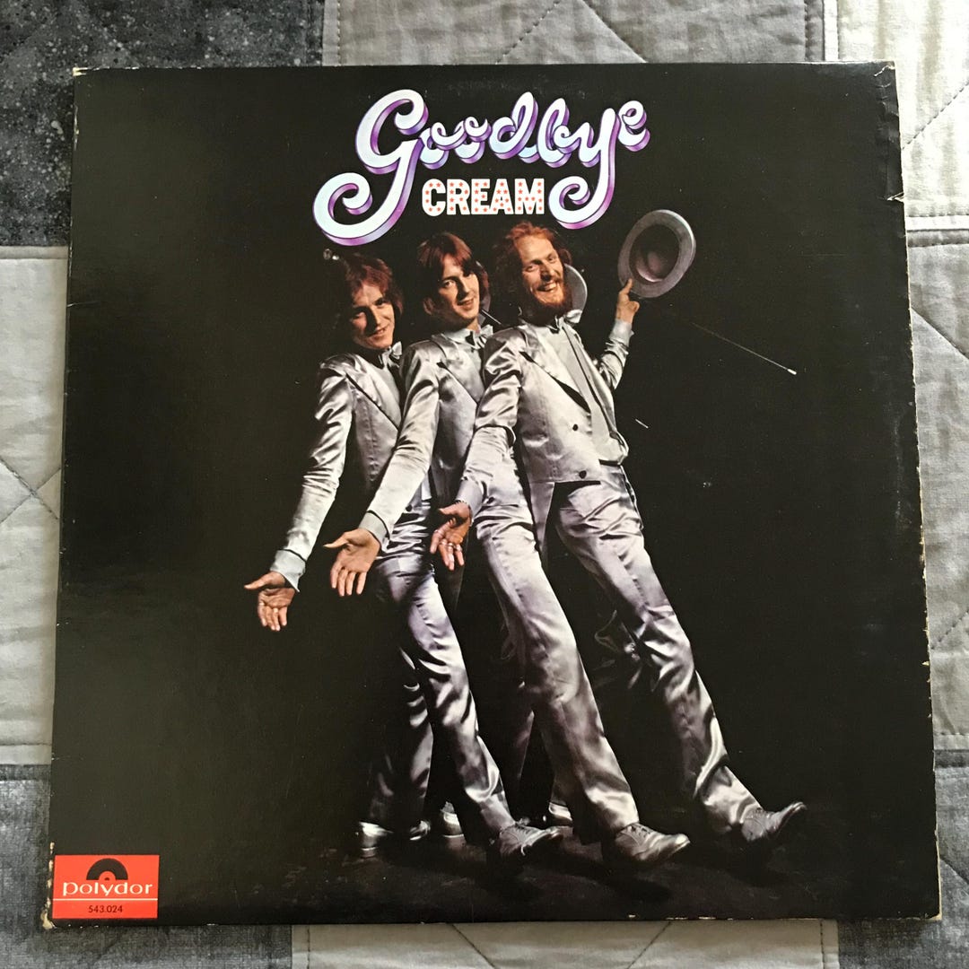 Cream - Goodbye LP 1969 Polydor Canada Blues Rock Eric Clapton Gift - Etsy