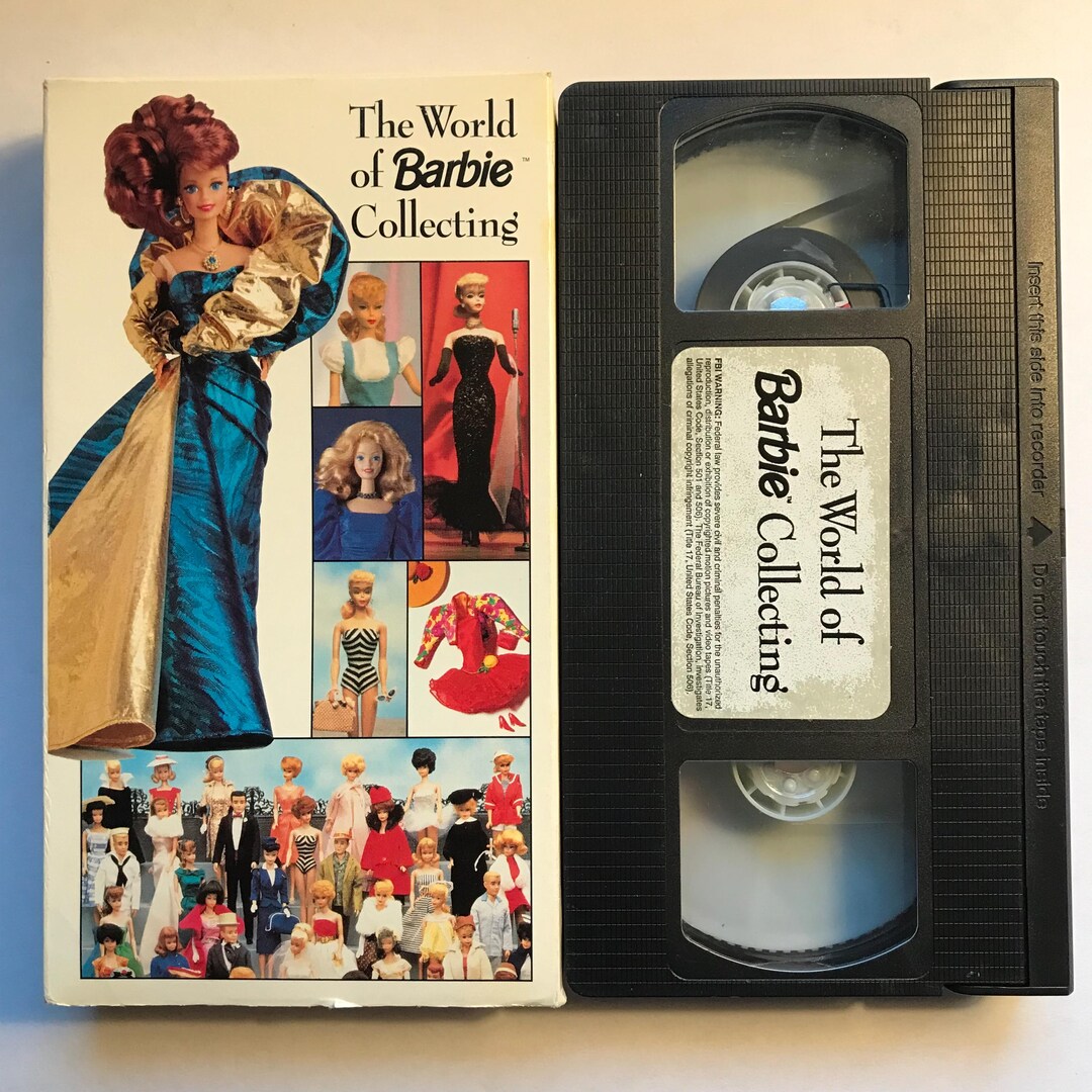The World of Barbie Collecting VHS Tape 90s Mattel Collectible - Etsy