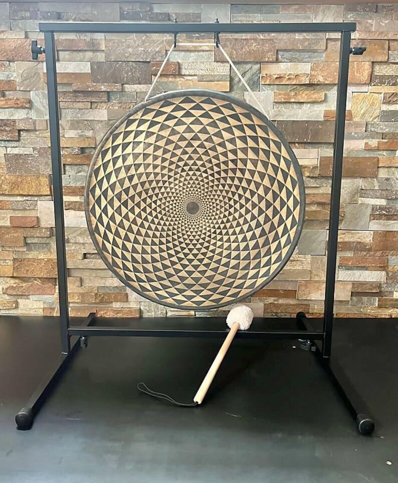 Complete Gong Setup. Custom Made 24 Gong With Stand & Mallet - Etsy