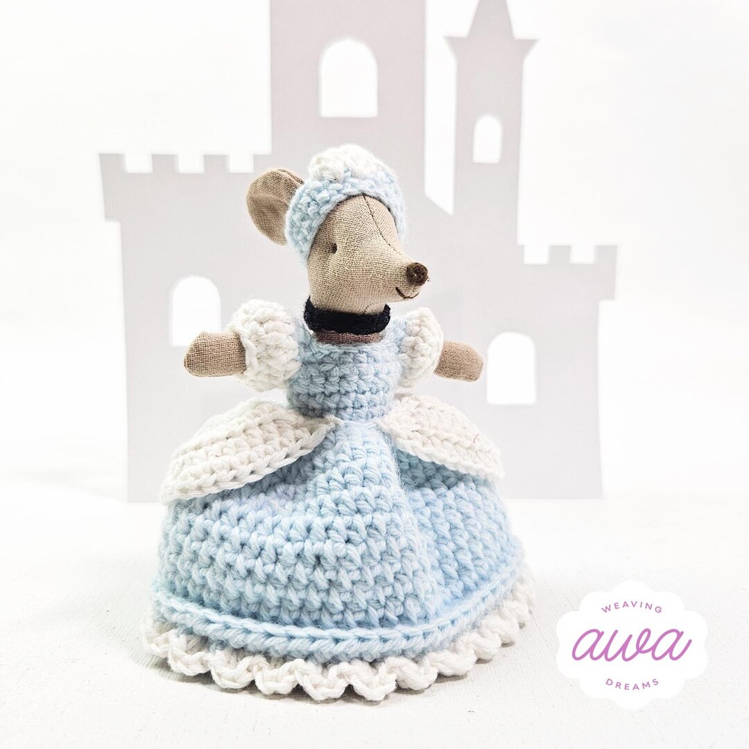 Maileg Mice Cinderella Dresses | Cinderella | Handcrafted Maileg Mouse ...
