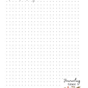 Dot Journal Printable, Scripture Writing, Bible Study, Bible Journaling ...