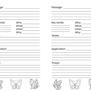 Bible Study Printable, Bible Journaling Printable, Scripture Writing ...