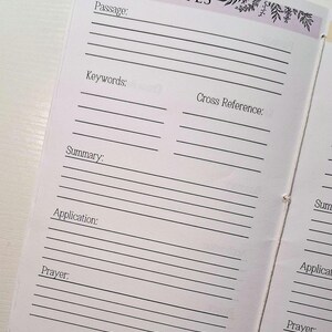 Handmade Scripture Writing Notebook, Bible Study Journal, Scripture ...