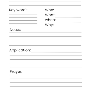 Bible Study Printable, Bible Journaling Printable, Scripture Writing ...