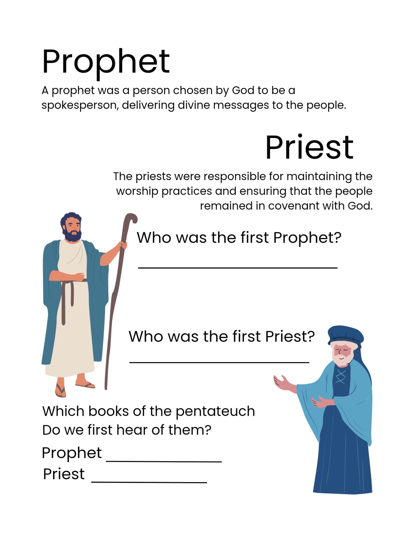 Bible Activity Worksheets for Kids, Bible Lessons, Home School Lesson ...