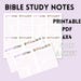 Bible Study Notes, Scripture Writing Printable, Bible Journaling, Bible ...