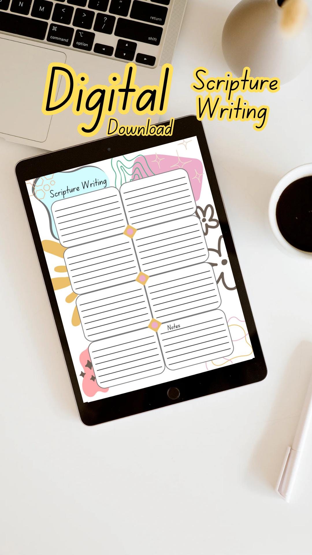 Scripture Writing Digital Download, Scripture Writing Pdf, Bible Pdf ...