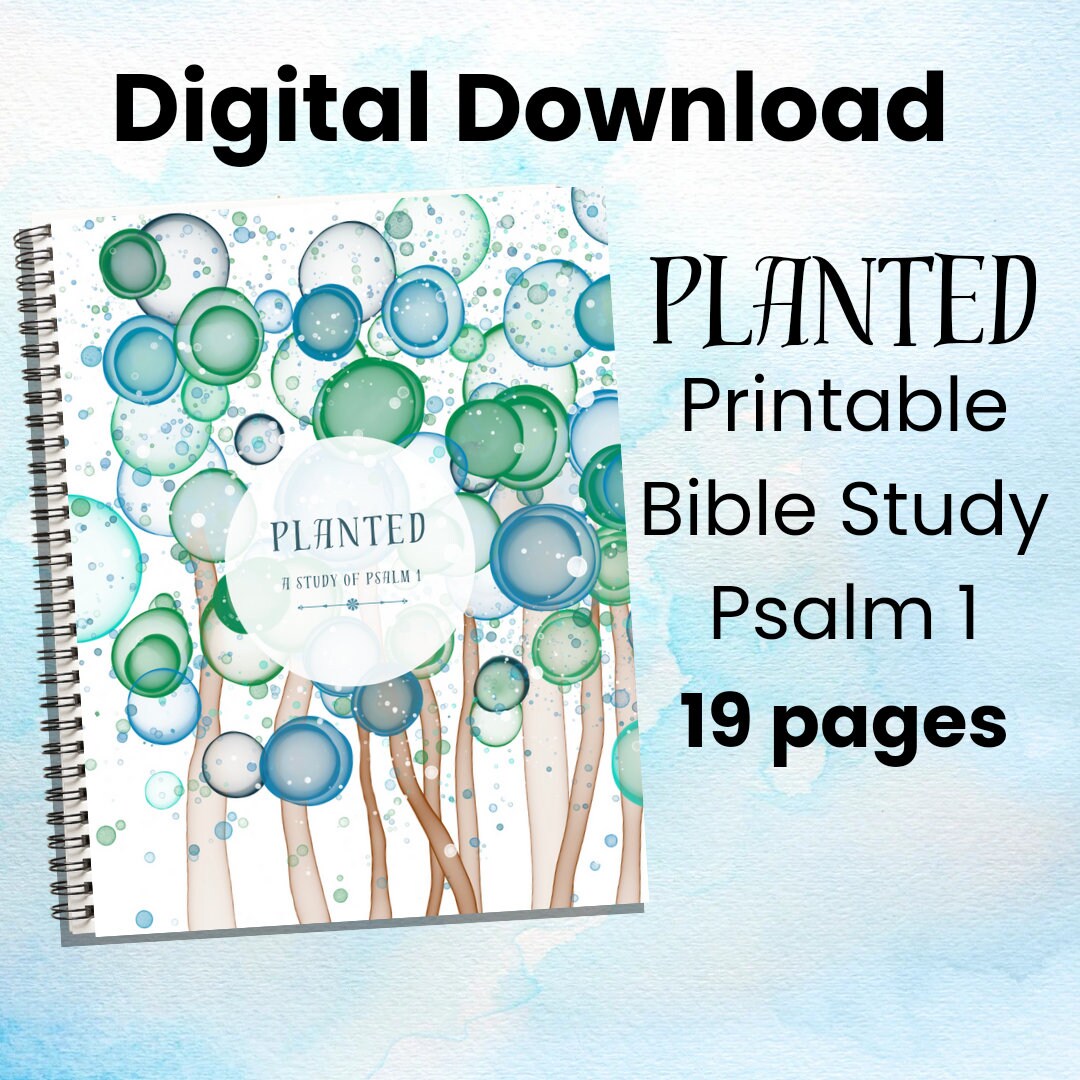 Bible Study, Printable Bible Lessons, Bible Study Printable, Digital ...