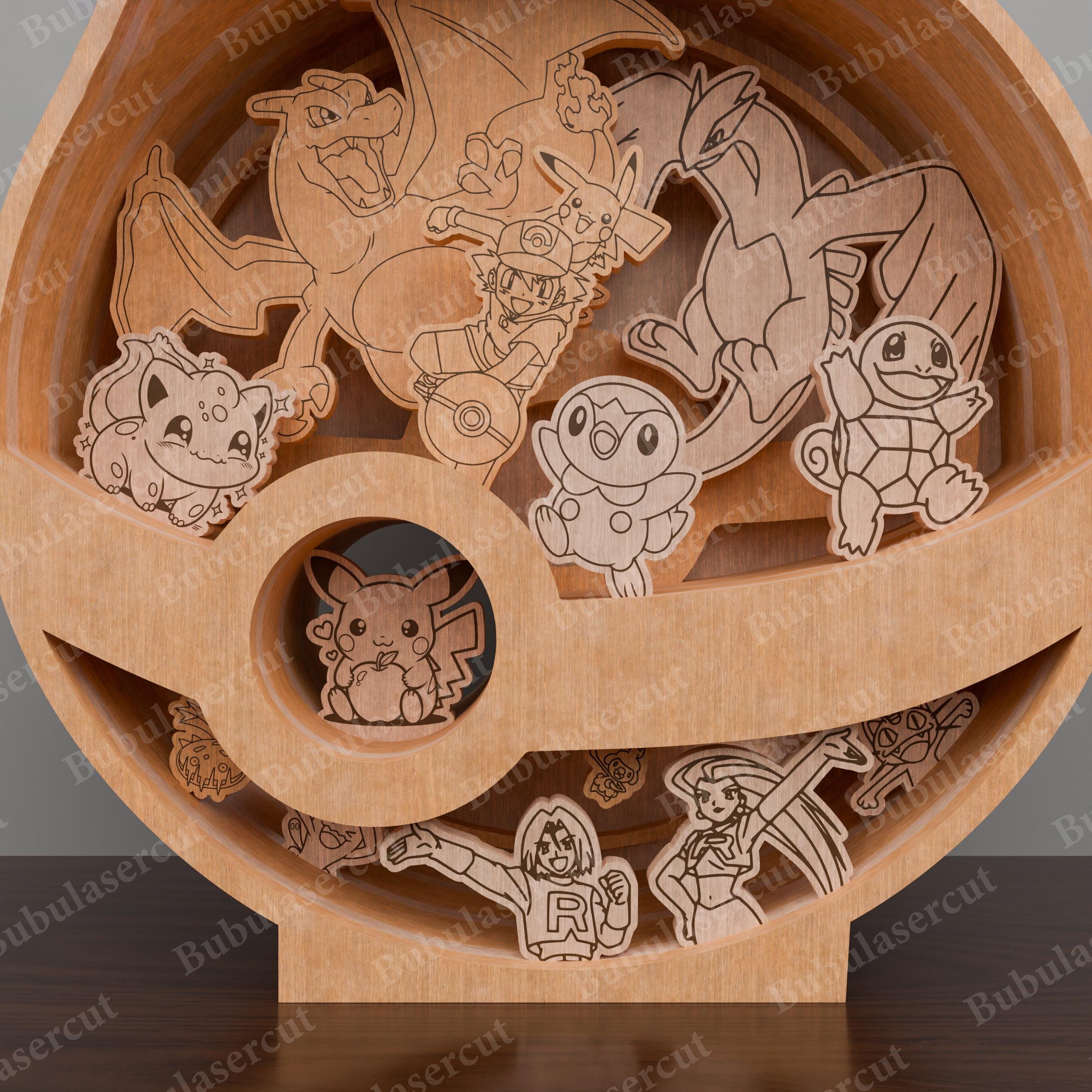 Cartoon Characters Multilayers Laser Cut File, Multilayers Svg,cartoon ...