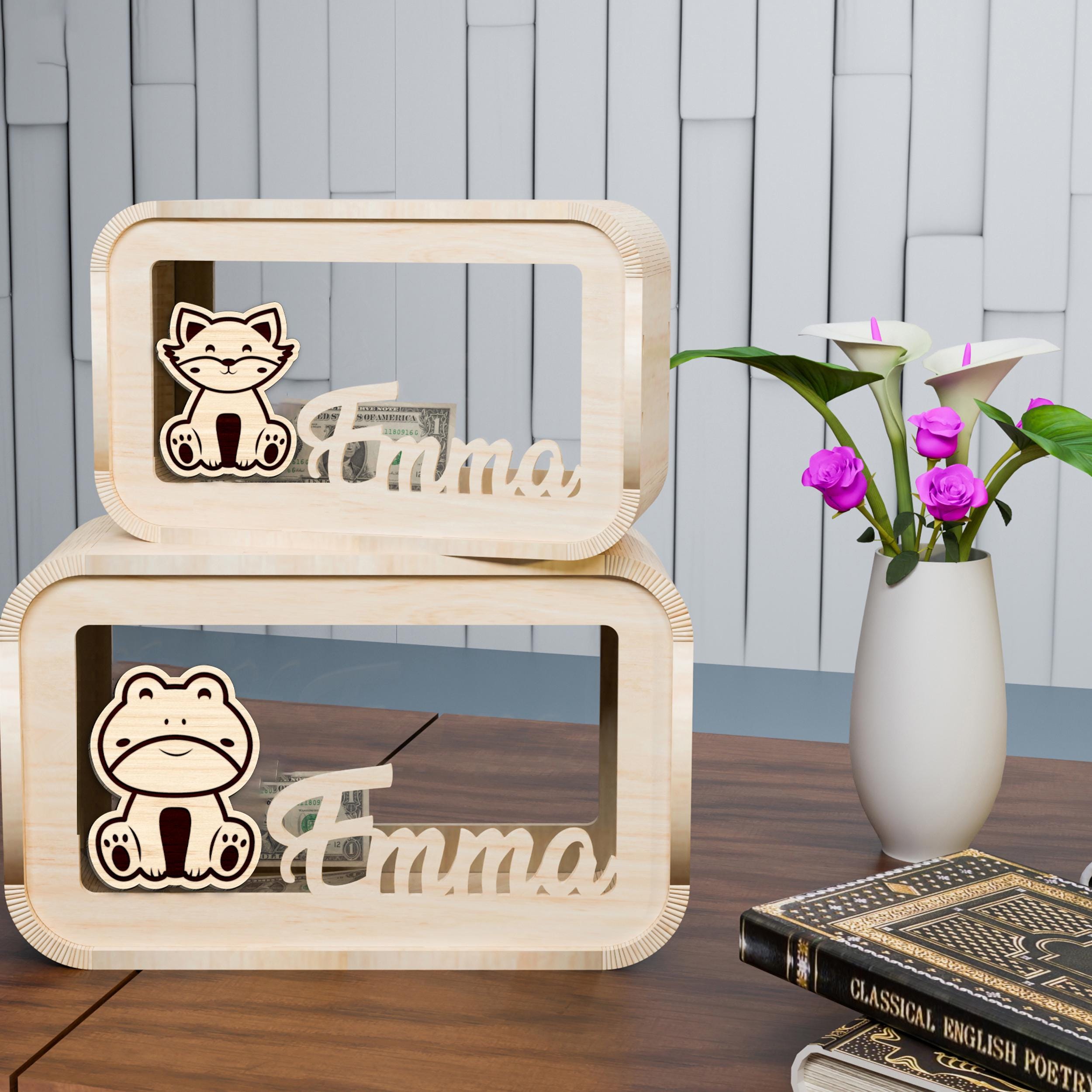 Safari Animals Money Box Laser Cut ,safari Animals Money Box Money Box ...