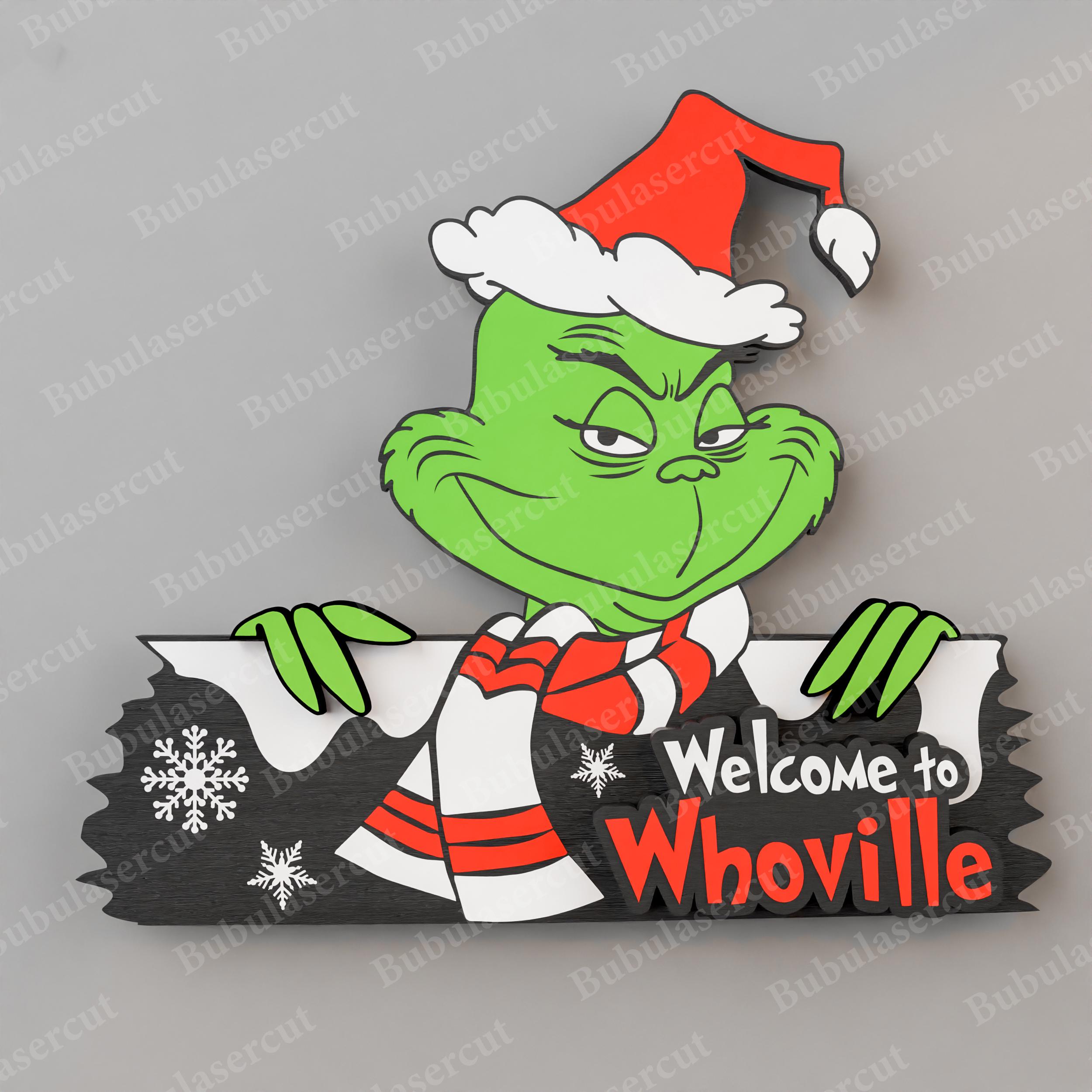 Funny Christmas Door Sign, Holiday Wall Hanging, Festive Winter Decor ...