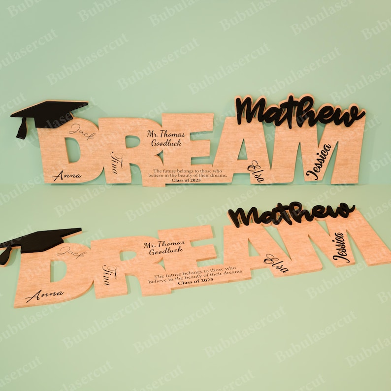 Personalized Graduation Signature Sign Laser Cut File| Graduation ...
