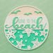 Beach Summer Round Sign SVG Bundle, 10 Coastal Door Hanger Designs ...