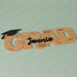 Personalized Graduation Signature Sign Laser Cut File| Graduation ...