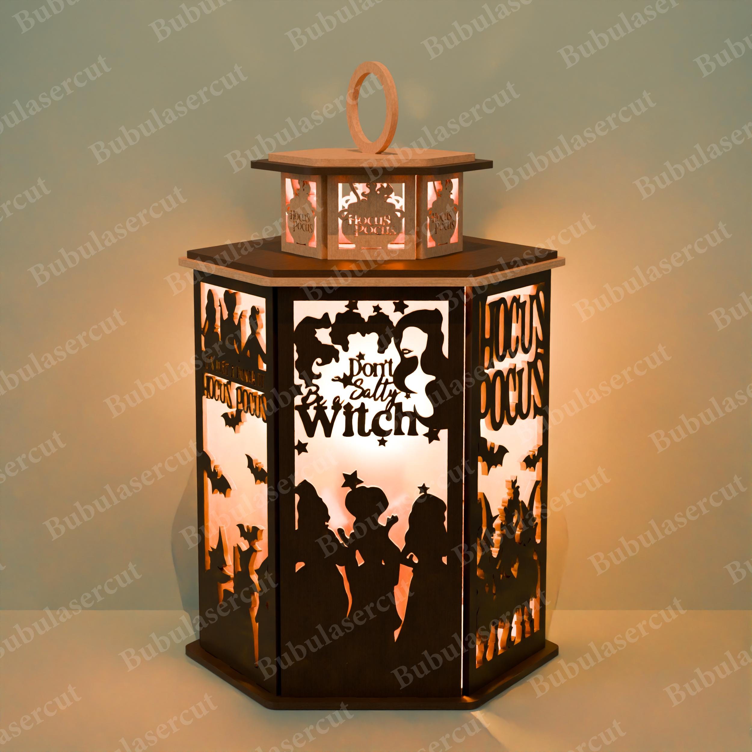 Horror Movie Lantern SVG, Killer Characters Halloween Light Box Bundle ...