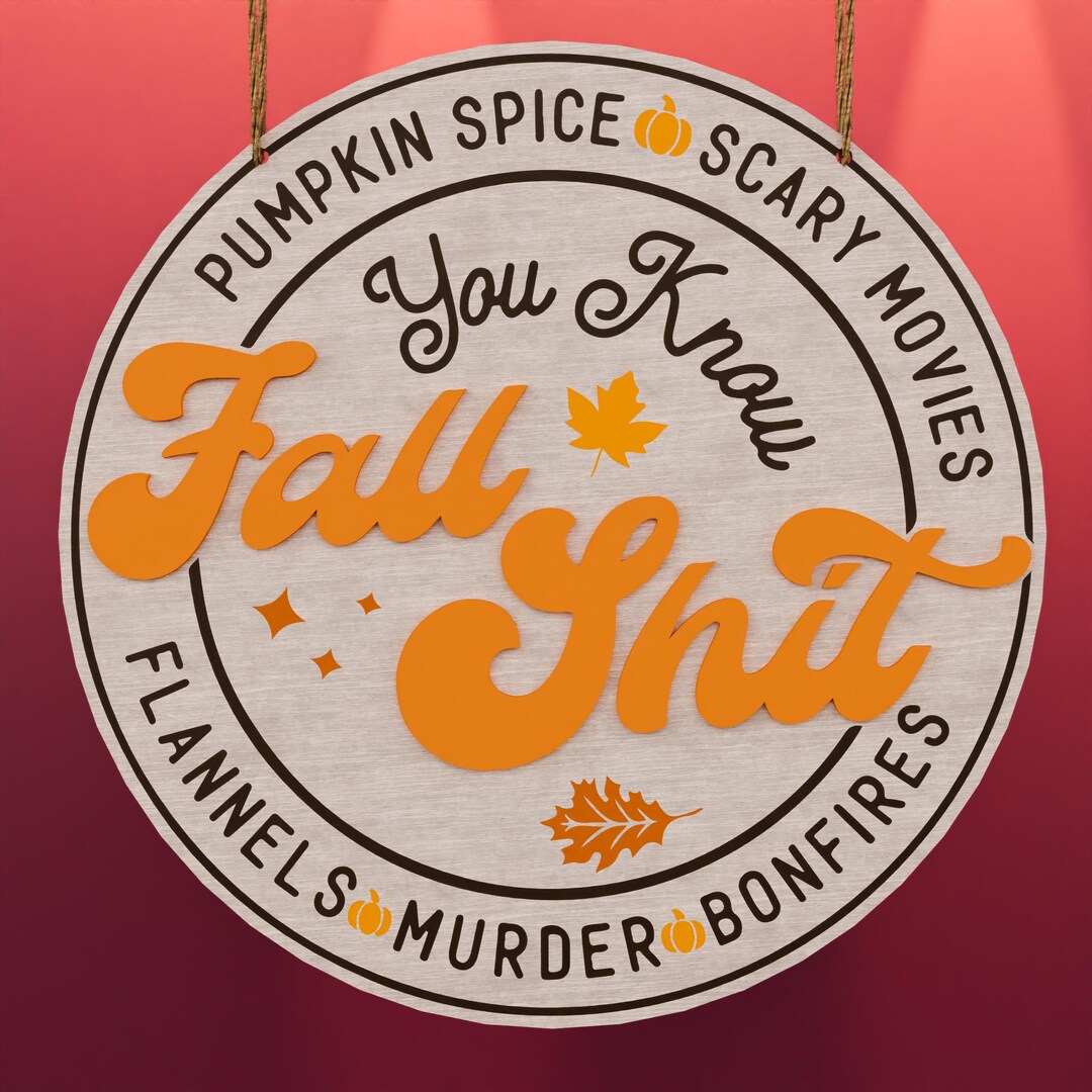 Fall Wood Sign Laser Cut File SVG, Fall Sign Svg , Fall Pumpkin Svg ...