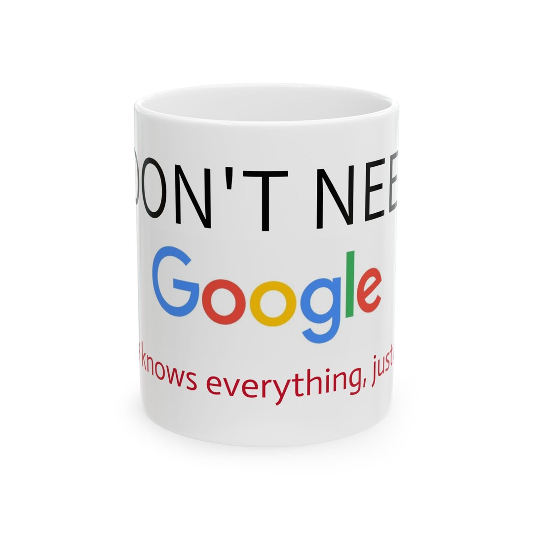 Google Mug - Etsy