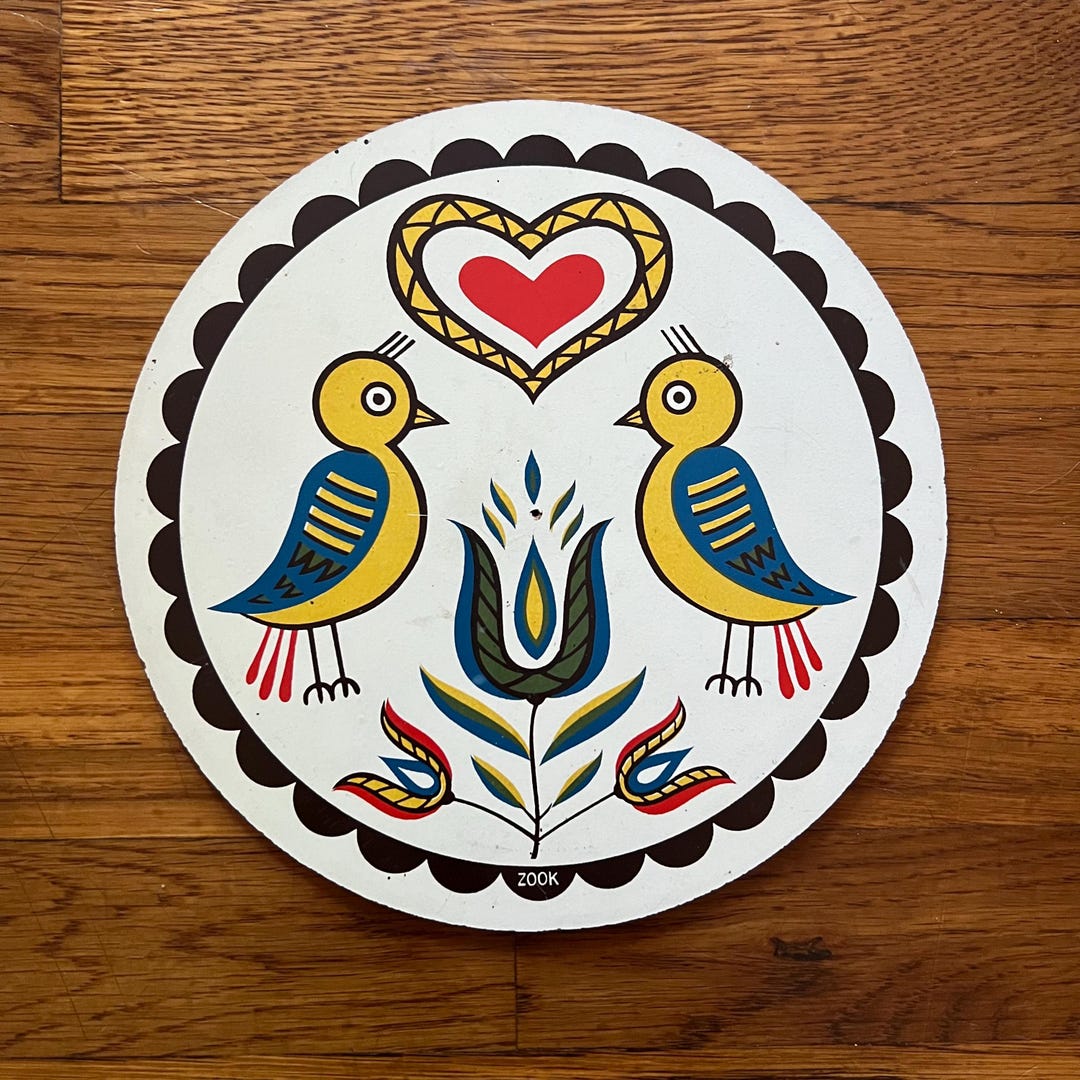 MCM Jacob Zook Dutch Hex Decorative Sign 60s - Etsy