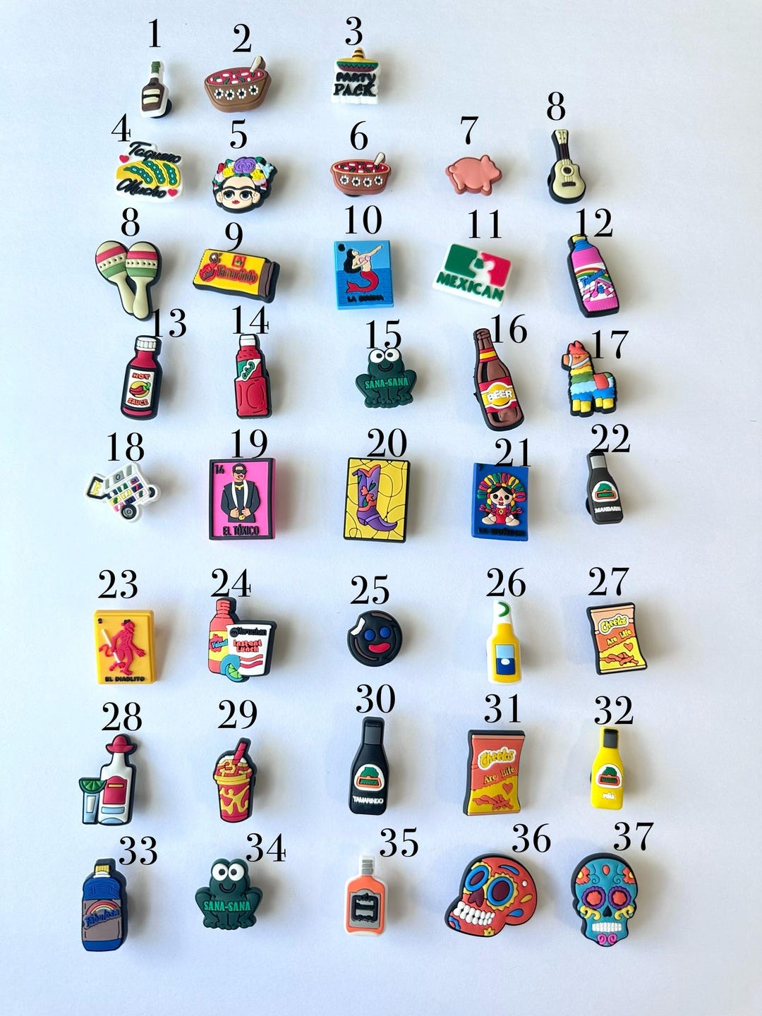 Mexican Croc Charms Spanish Funny Croc Charms Cheeto Crocs Latino ...