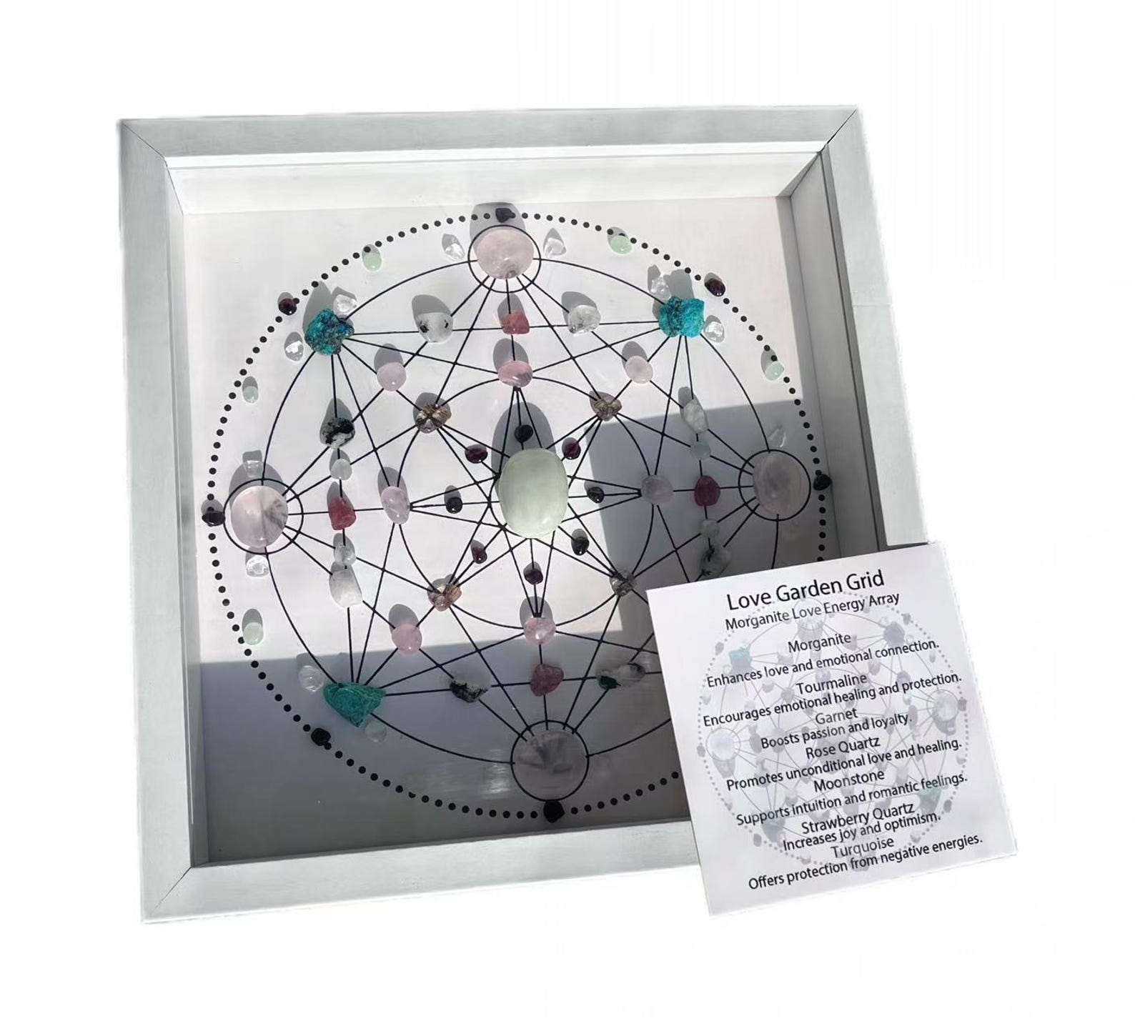 Sacred Love Energy Grid - Enchanting Crystal Array for Healing ...