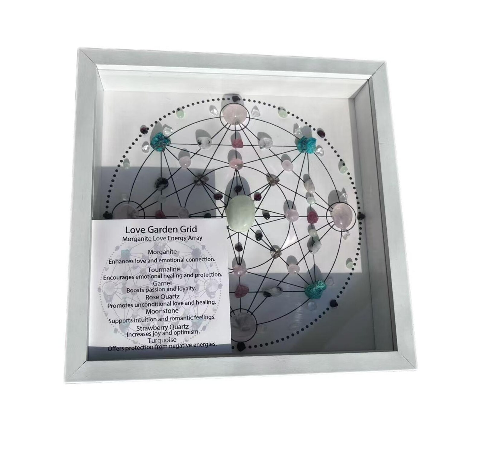 Sacred Love Energy Grid - Enchanting Crystal Array for Healing ...