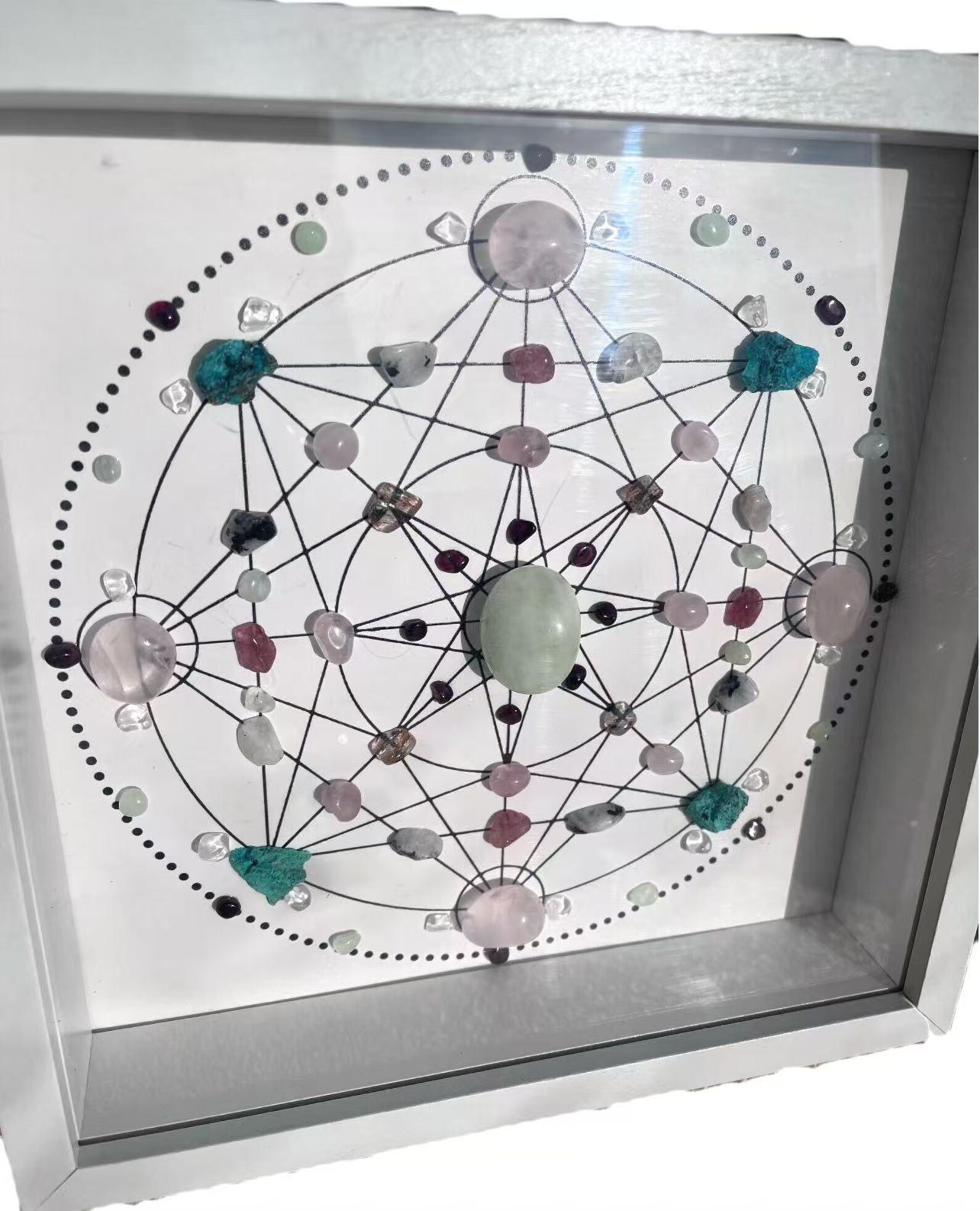 Sacred Love Energy Grid - Enchanting Crystal Array for Healing ...