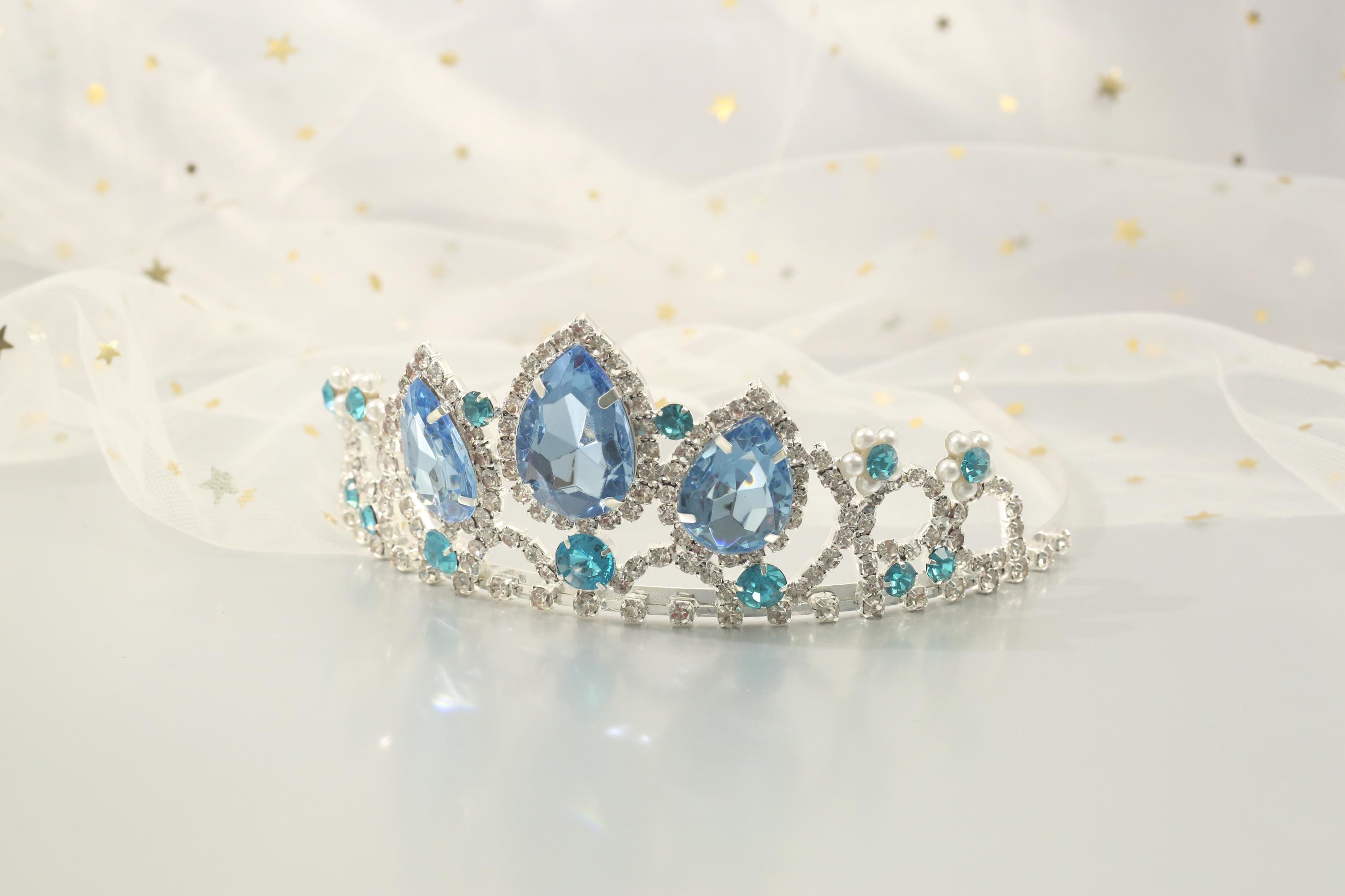 Princess Crown Frozen Role Playing Crown Halloween Role Playing Hair ...