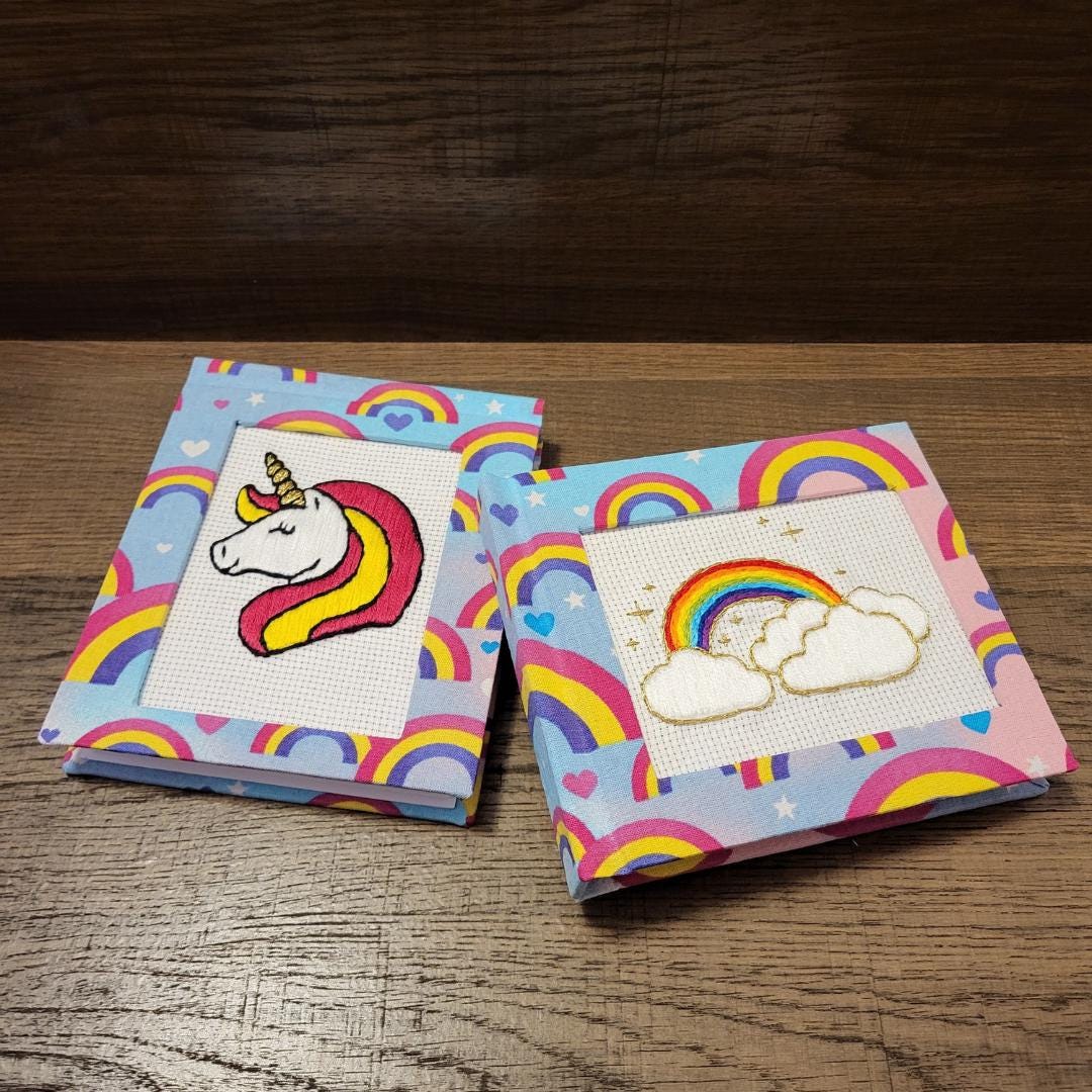 Princess Sketchbook, Blank Mixed Media Sketchbook - Unicorn and Rainbow ...