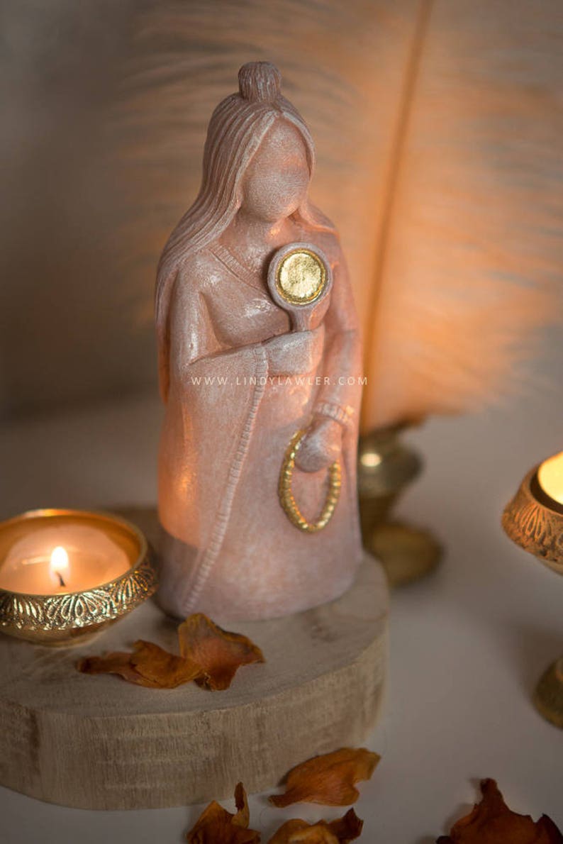 Amaterasu - Japanese Shinto Fertility Goddess Statue, Mother Earth ...