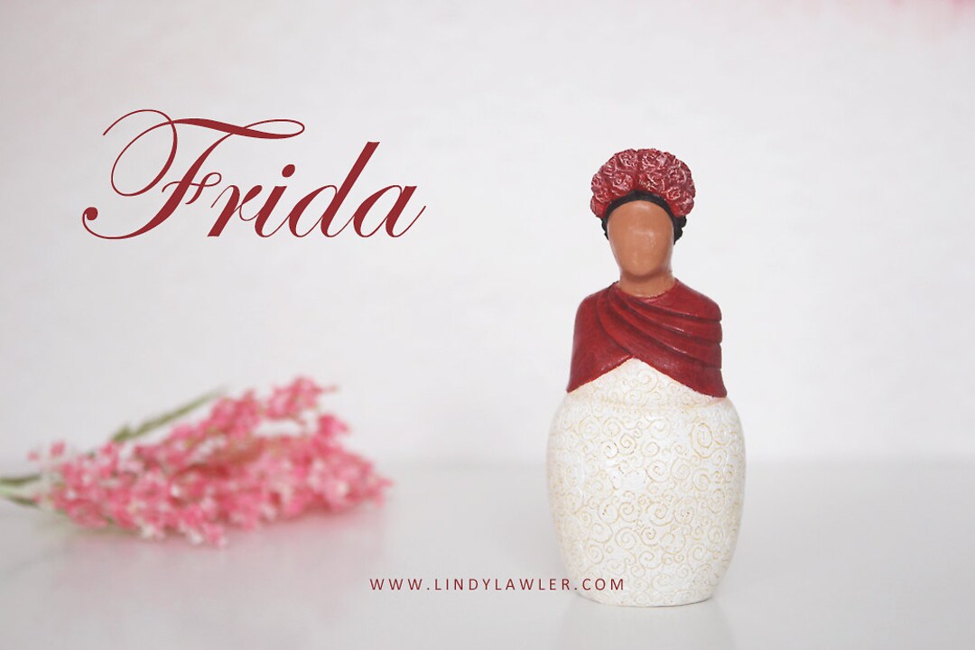 Frida Kahlo Inspired Figurine - Goddess Fertility Midwife Doula Gift ...