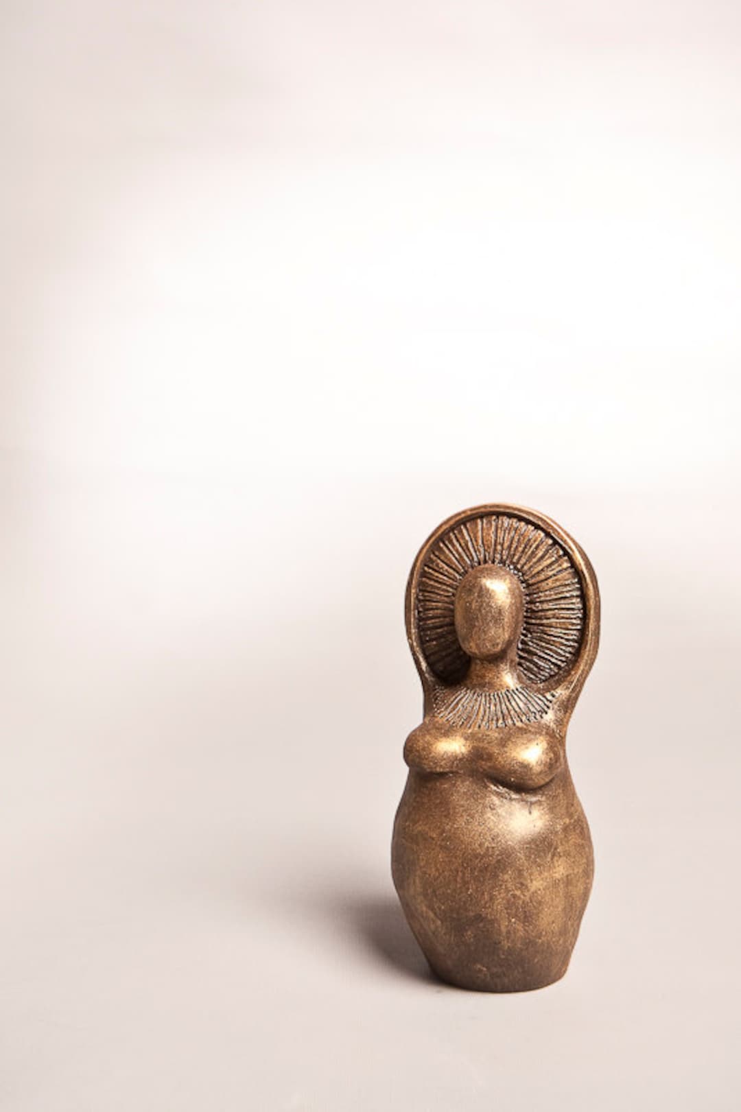 Sun Goddess Statue: Fertility Altar Sculpture, Birth Art Gift - Etsy