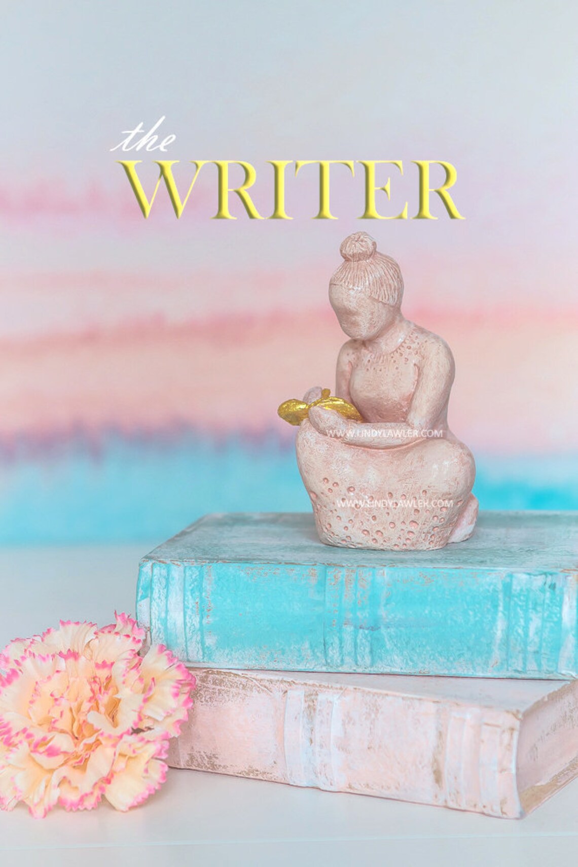 The Writer Altar Figurine Writer Gifts Storyteller Diary | Etsy