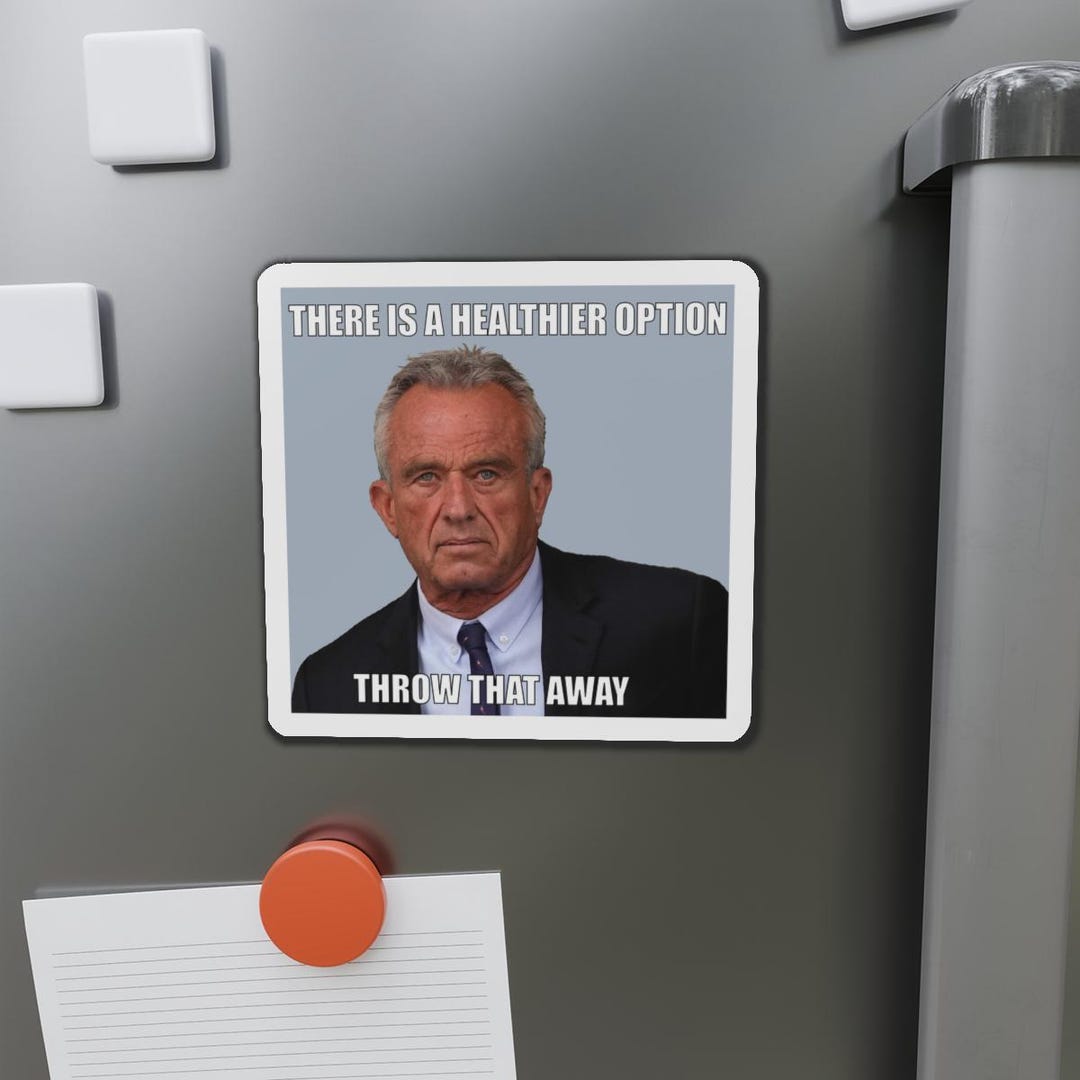MAHA RFK Jr Meme Magnet Make America Healthy Again Trump Kennedy Pro ...