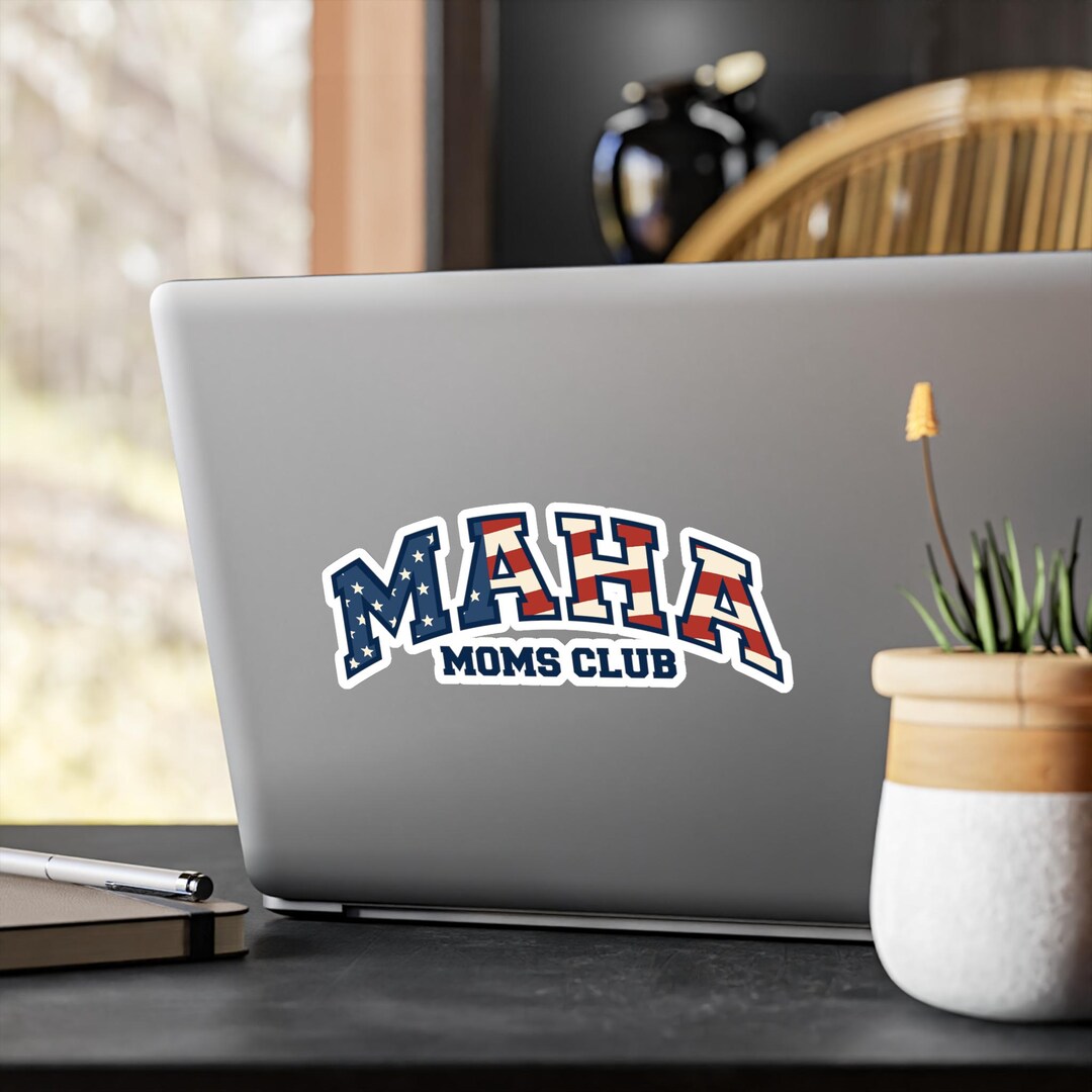 MAHA Moms Club Sticker Make America Healthy Again Sticker Kennedy ...