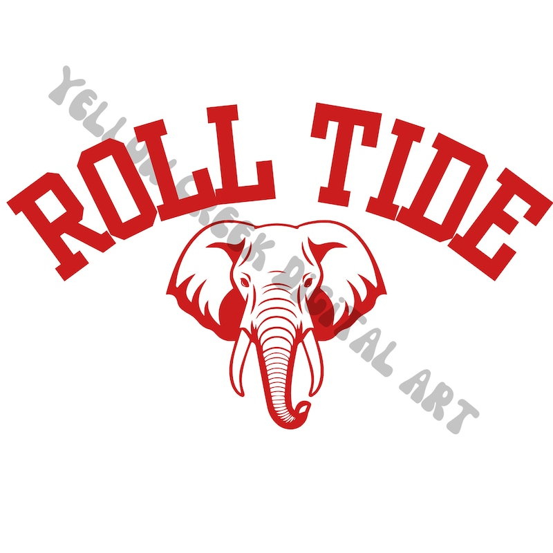 Roll Tide Svg - Etsy