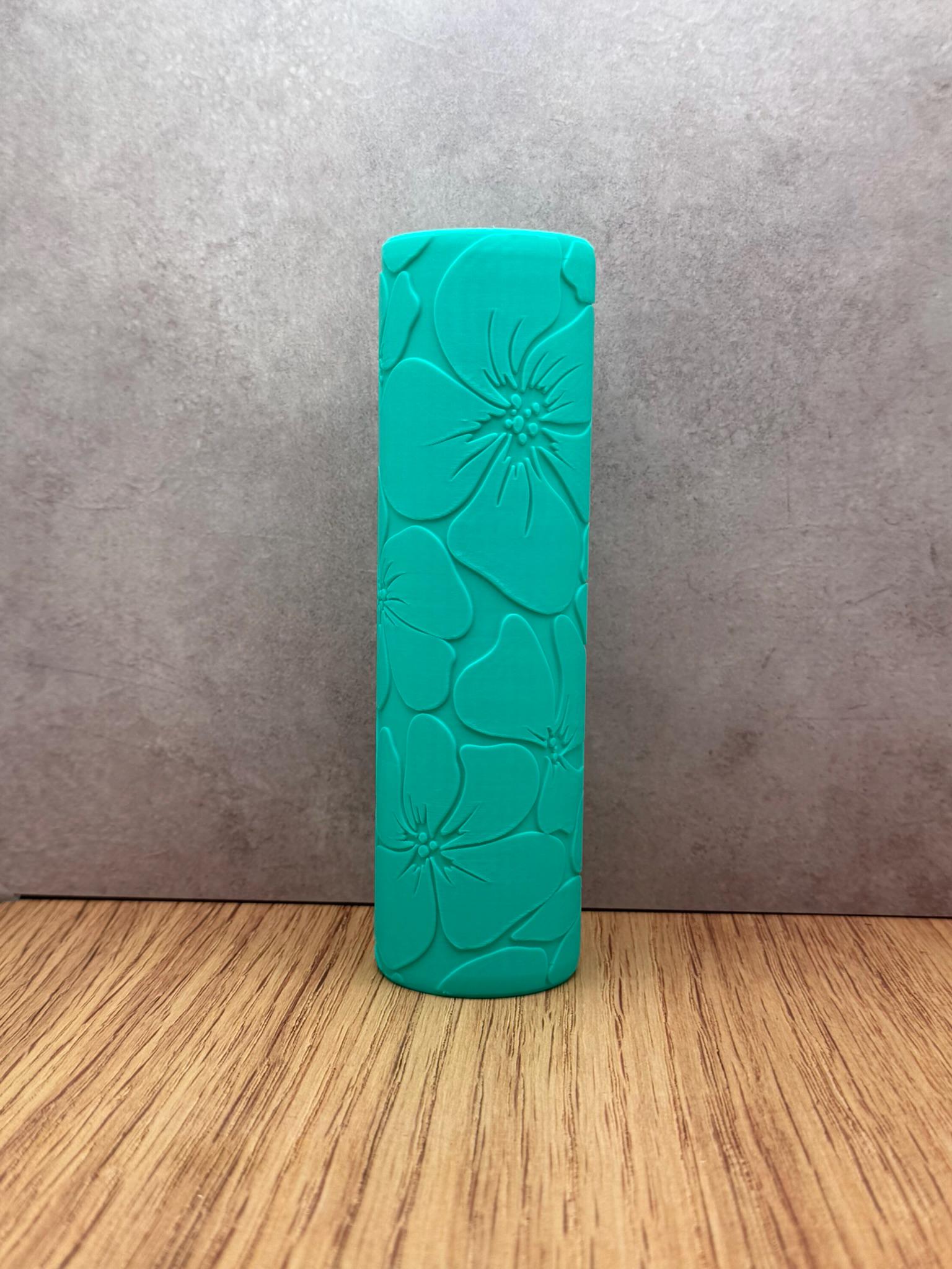 Poppy Flower Pottery Texture Roller - Etsy
