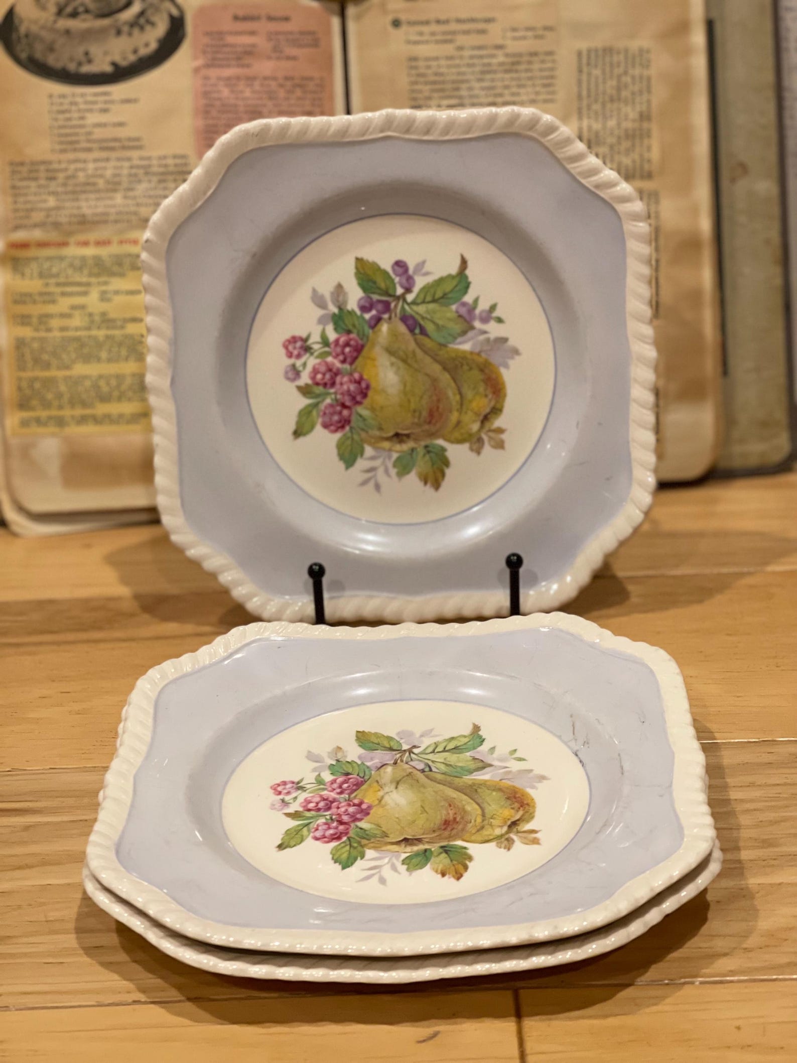 Vintage Johnson Bros Stoneware Plates C1940 per Plate - Etsy