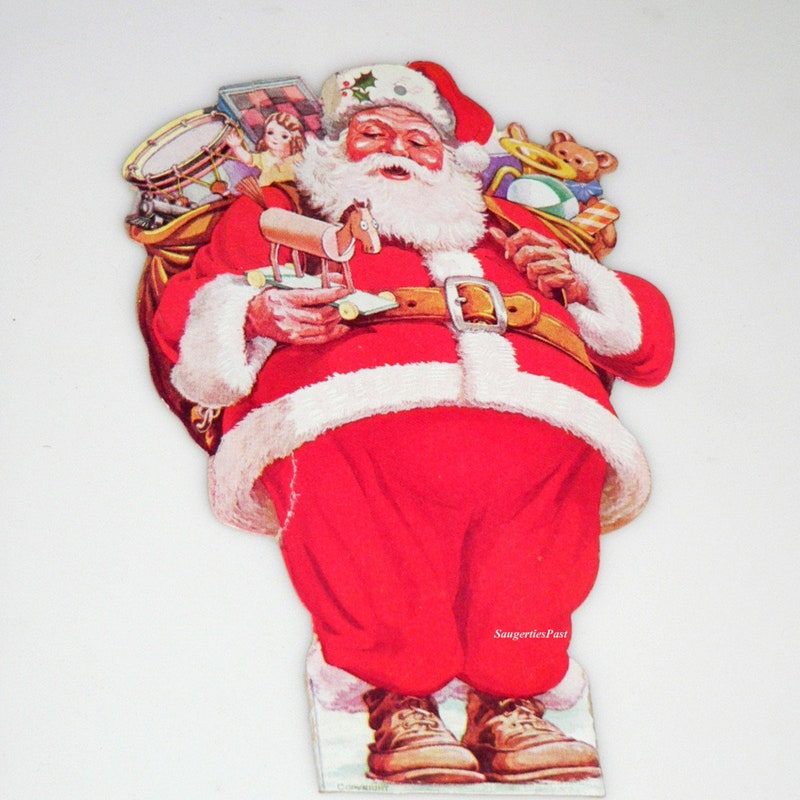 Santa Claus Standees - Etsy