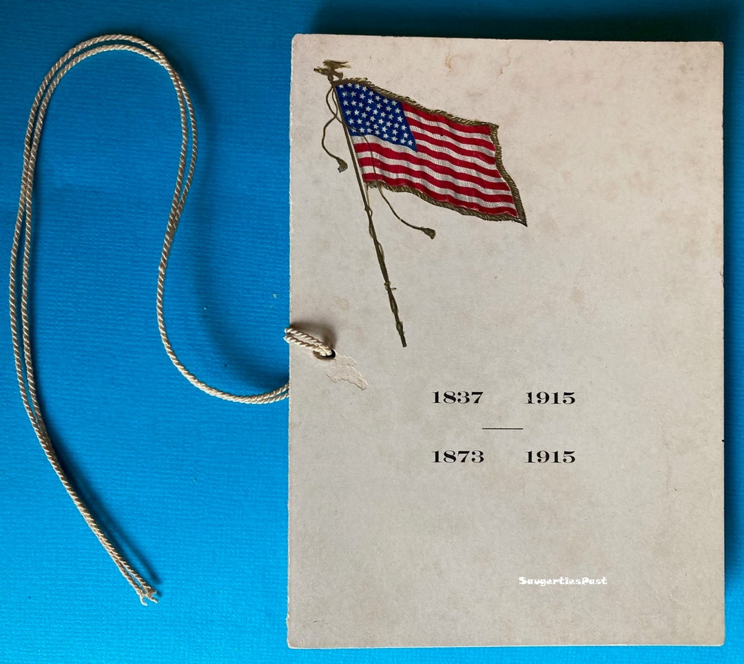 Rare Everett & Treadwell Dinner Menu Employees for James H Everett ...