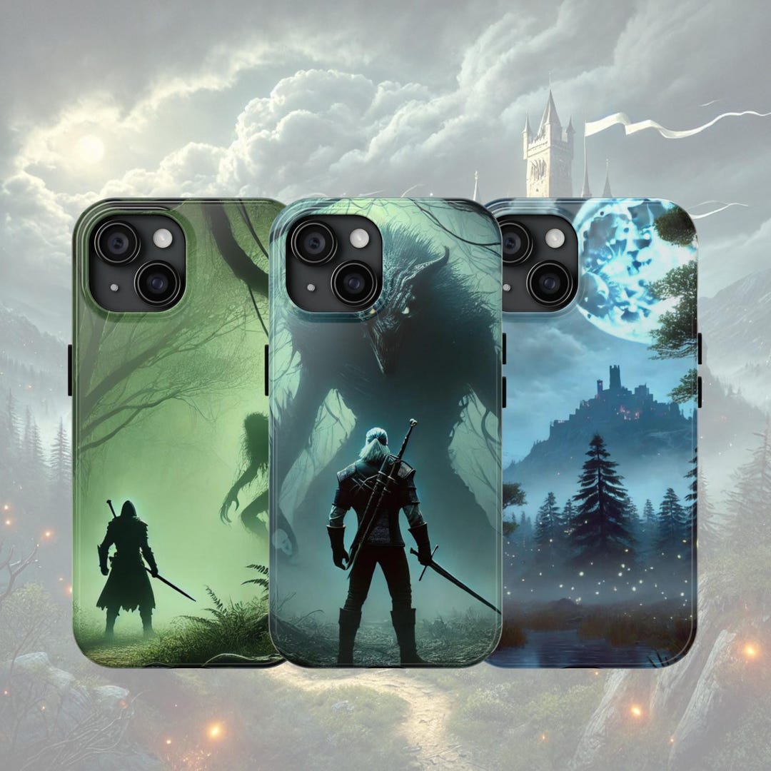Gear up With Enchanting Designs-the Witcher Inspired Phone Cases ...
