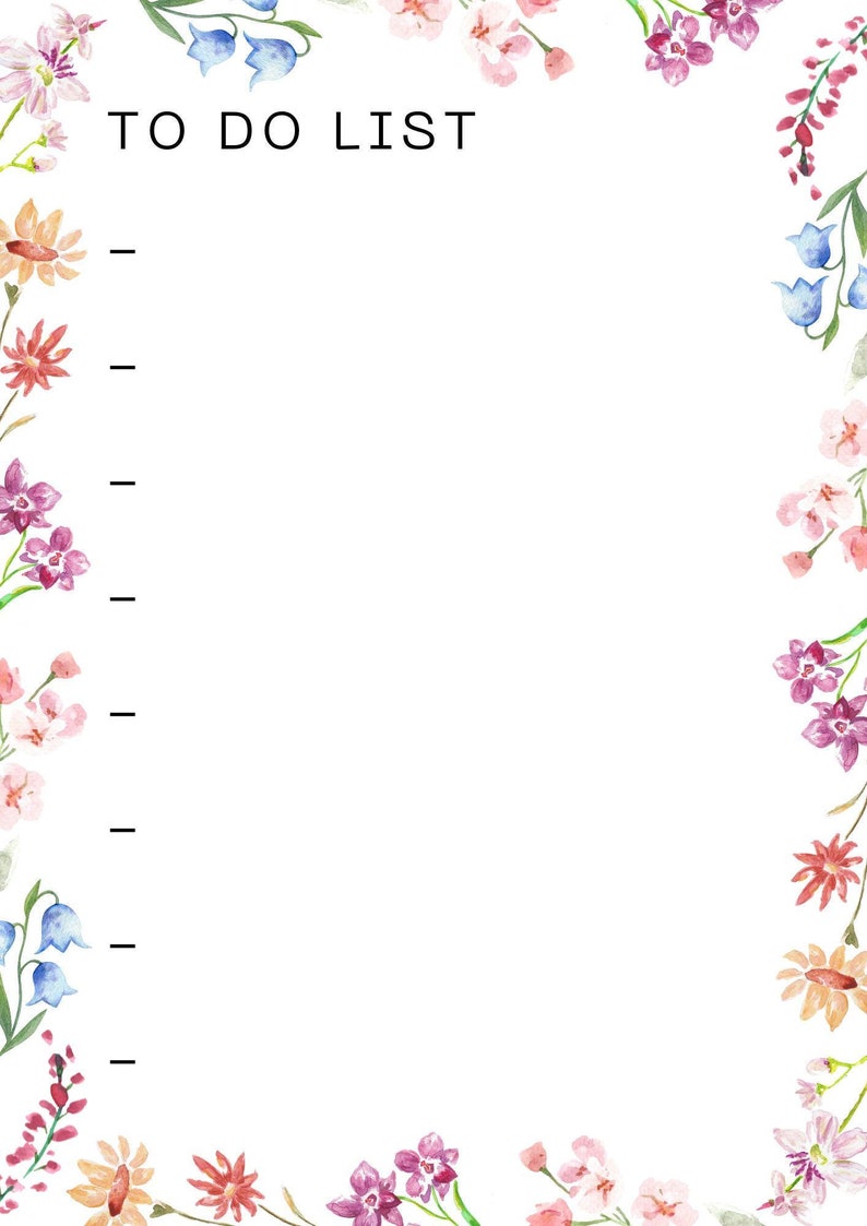 To Do List - Etsy