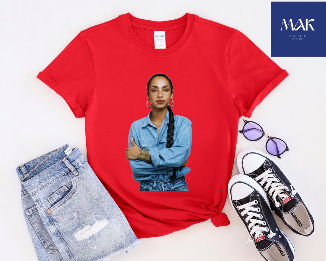 Sade Retro Vintage, Retro Sade Shirt, Sade Concert Shirt, Sade Adu Pop ...
